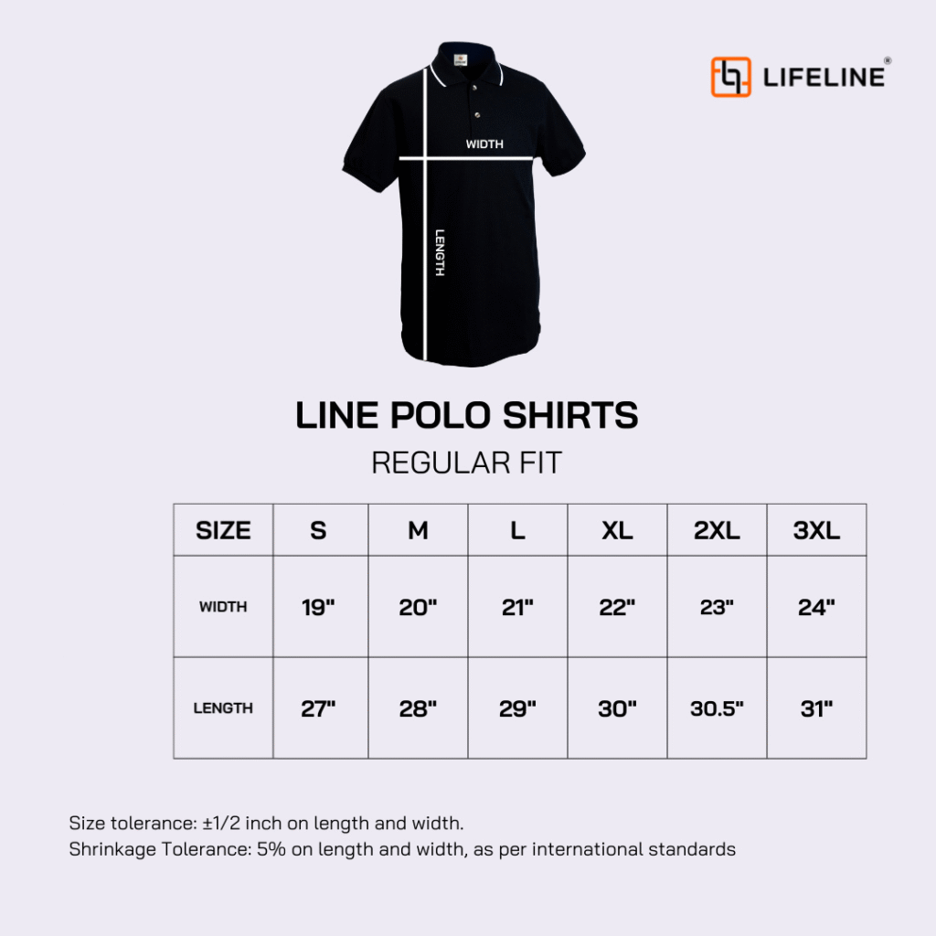 Gold Yellow Line Polo Shirt for Sale Philippines