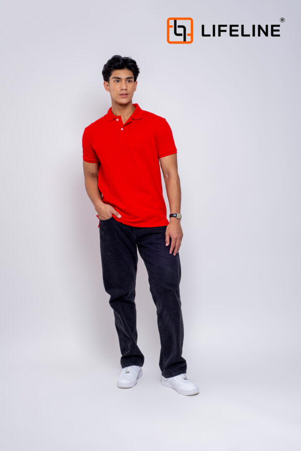 Red Premium Plus Polo Shirt for Sale - Lifeline Shirts